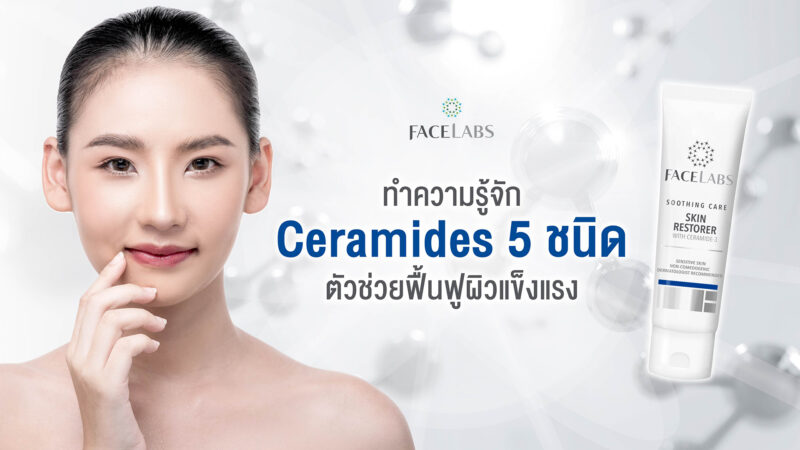 ทำความรู้จัก Ceramides 5 ชนิด ตัวช่วยคืนความแข็งแรงในครีมฟื้นฟูผิว ...